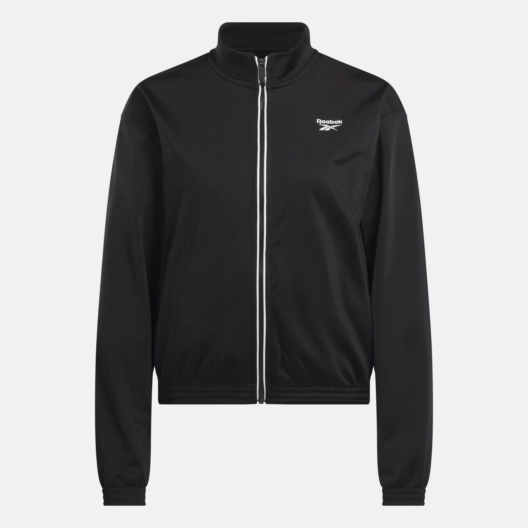 Reebok Identity Back Vector Tricot Track Jacket In Black | ModeSens