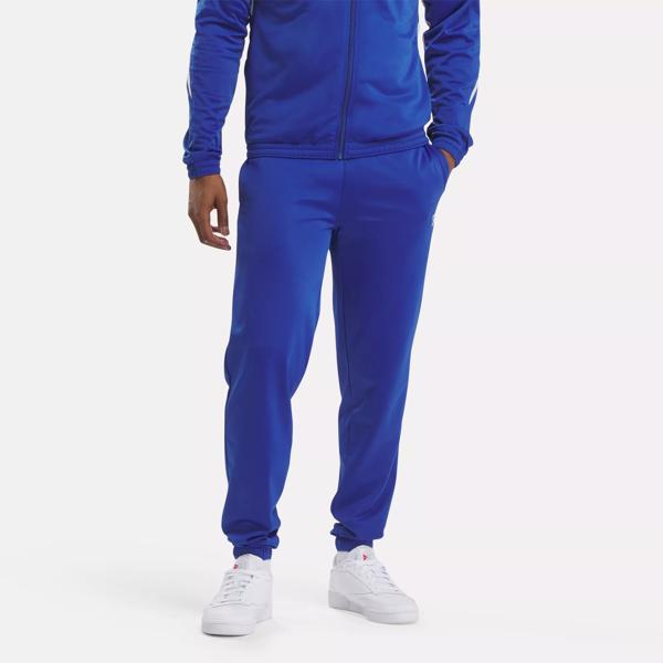 Reebok Identity Vector Knit Track Pants International Shipping
