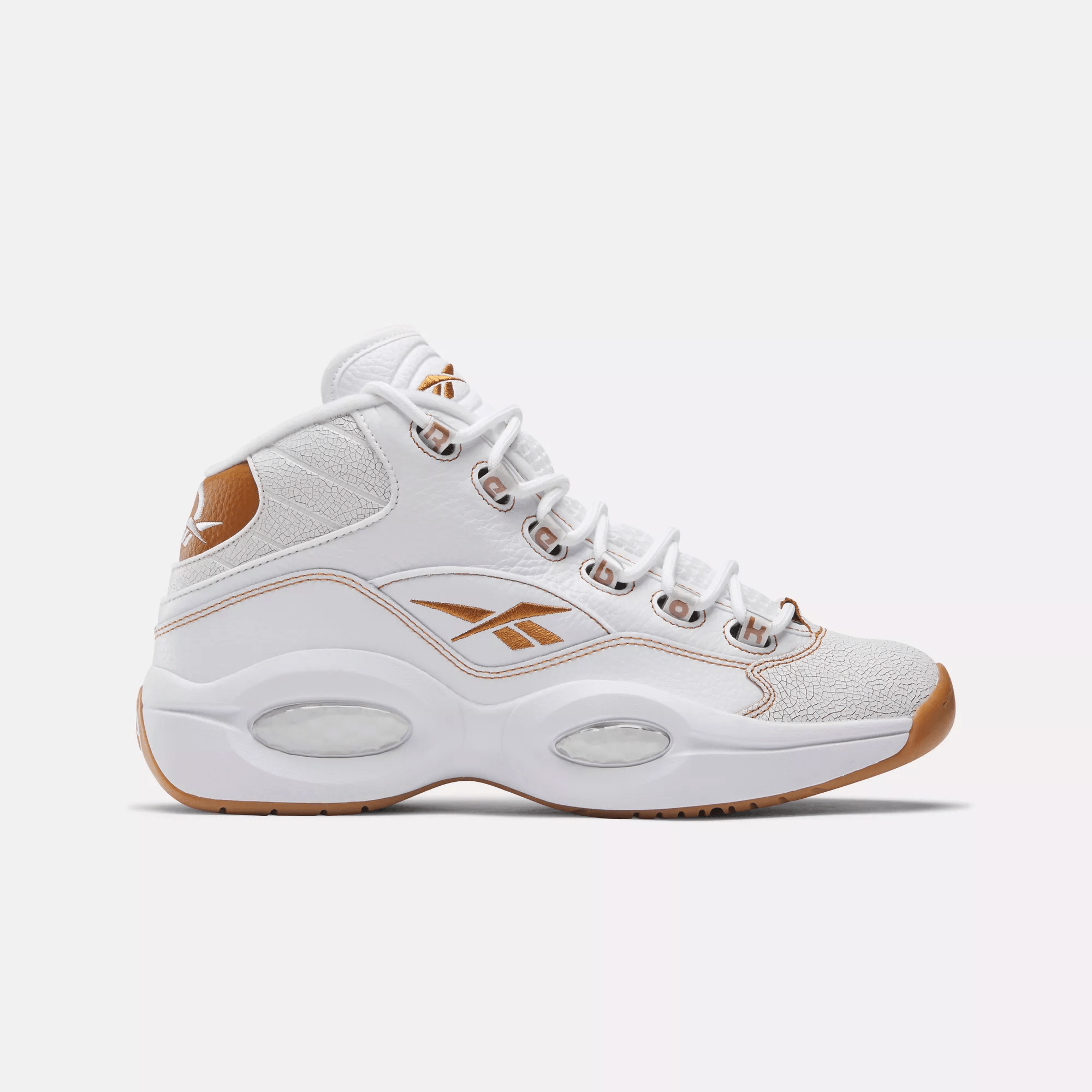 Reebok Question Mid Shoes In White | ModeSens